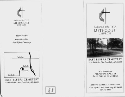 Brochure | East Elfers Cemetery